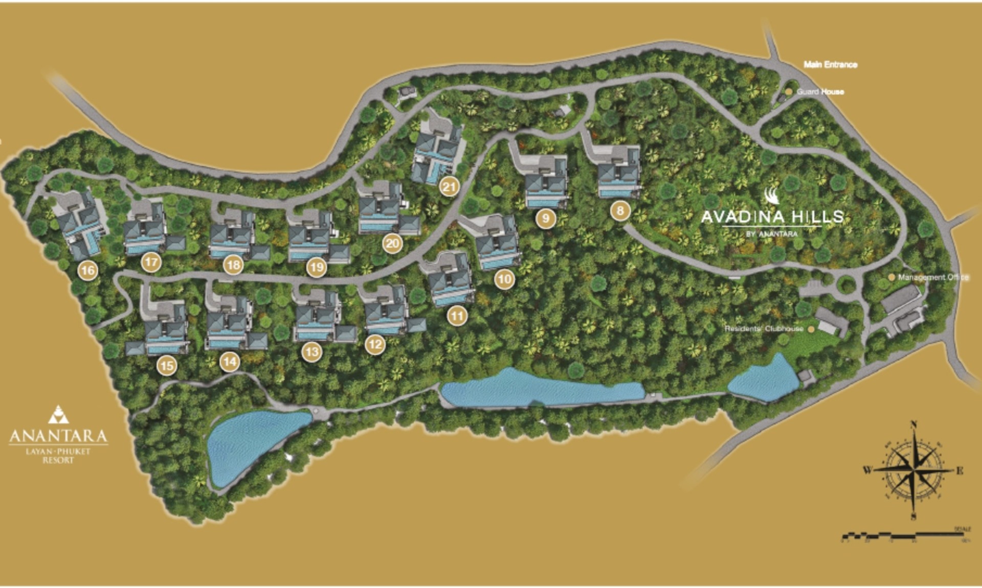 Luxury Villas for Sale | Avadina Hills Phuket | Villas
